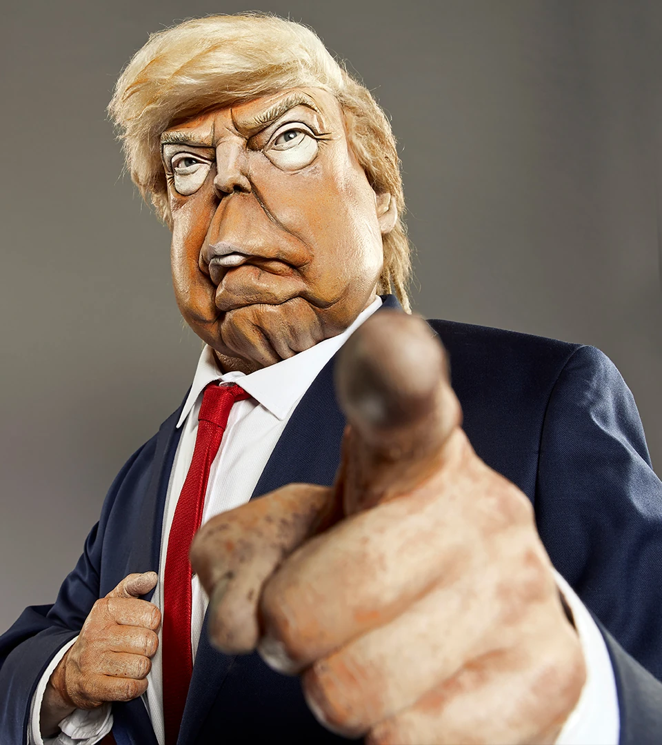 Donald Trump/Gallery | Spitting Image Wiki | Fandom