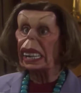 Nancy Pelosi | Spitting Image Wiki | Fandom