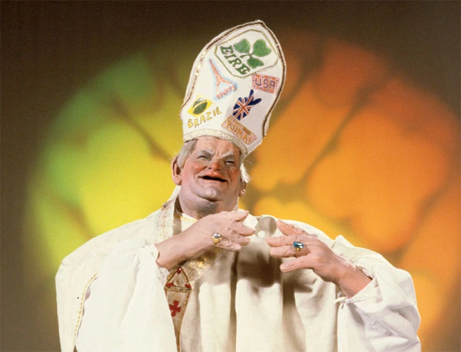 Pope John Paul II | Spitting Image Wiki | Fandom