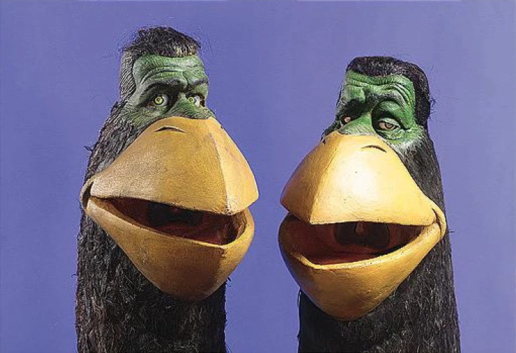 Reggie and Ronnie Crow | Spitting Image Wiki | Fandom
