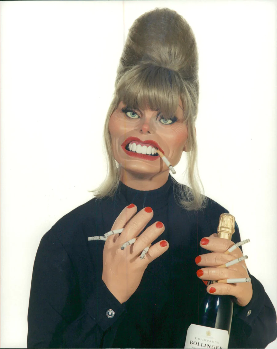 Joanna Lumley | Spitting Image Wiki | Fandom