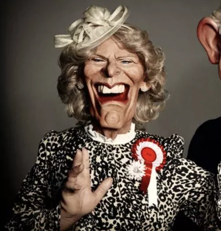Queen Camilla | Spitting Image Wiki | Fandom