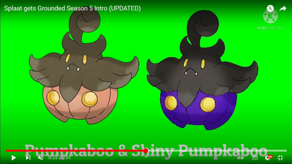 Pumpkaboo-Shiny Pumpkaboo Relationship | Splaat gets Grounded Wiki | Fandom