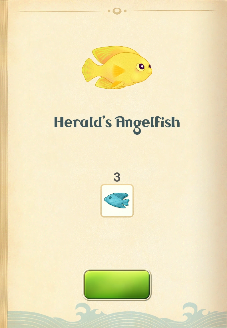 Herald's Angelfish | Splash: Underwater Sanctuary Wiki | Fandom