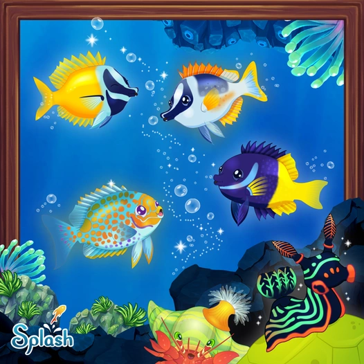 Sunshine Rabbitfish | Splash: Underwater Sanctuary Wiki | Fandom