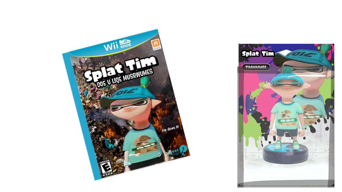 User blog:GreenBurning/splat tim merch | Splat Tim Wikia | Fandom