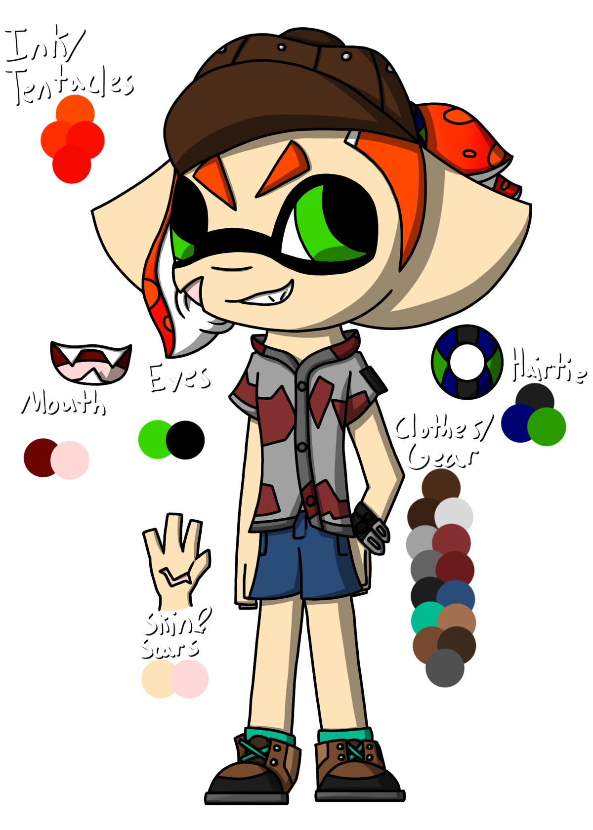 Peacock | Splatoon OCs Wiki | Fandom