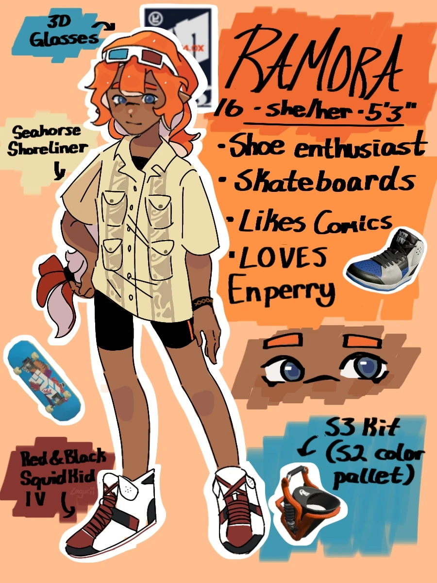 Ramora | Splatoon OCs Wiki | Fandom