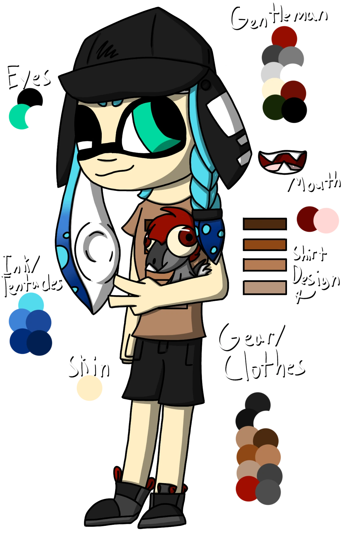 Delta (Agent) | Splatoon OCs Wiki | Fandom