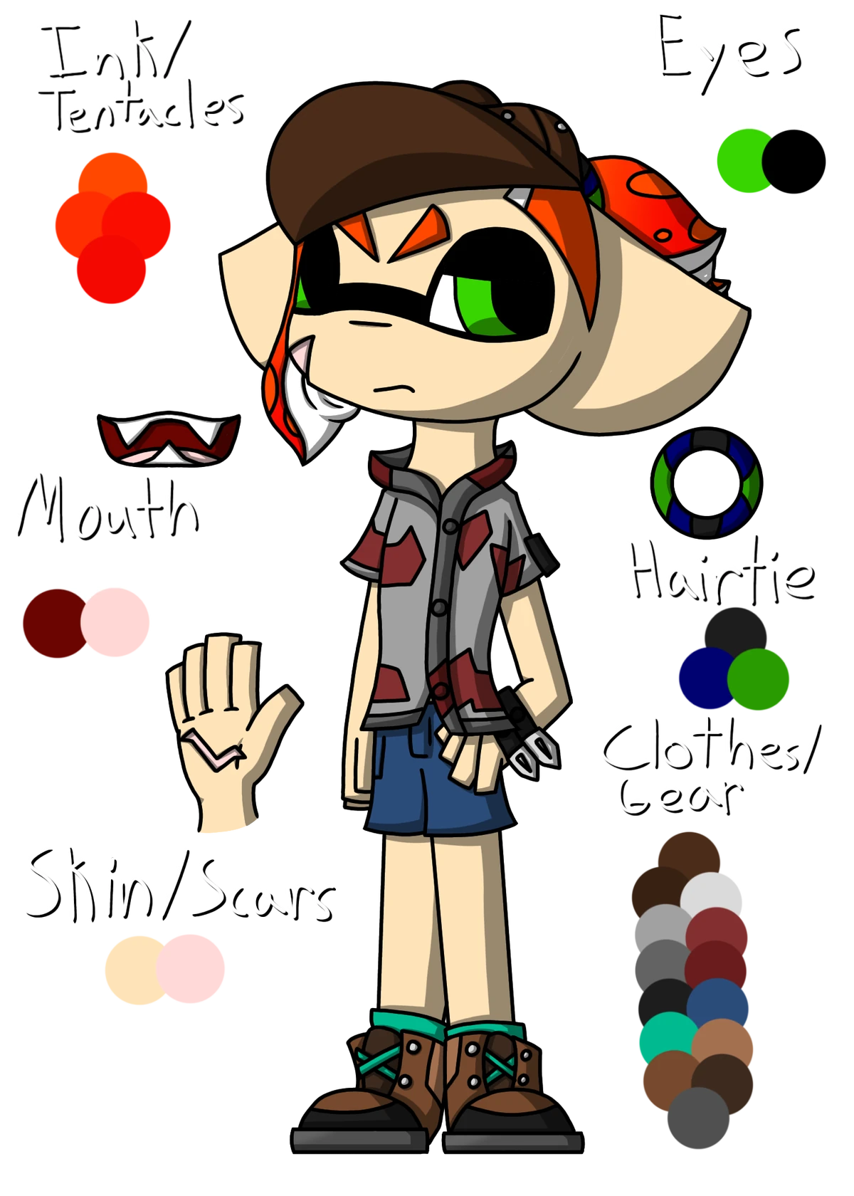 Peacock | Splatoon OCs Wiki | Fandom