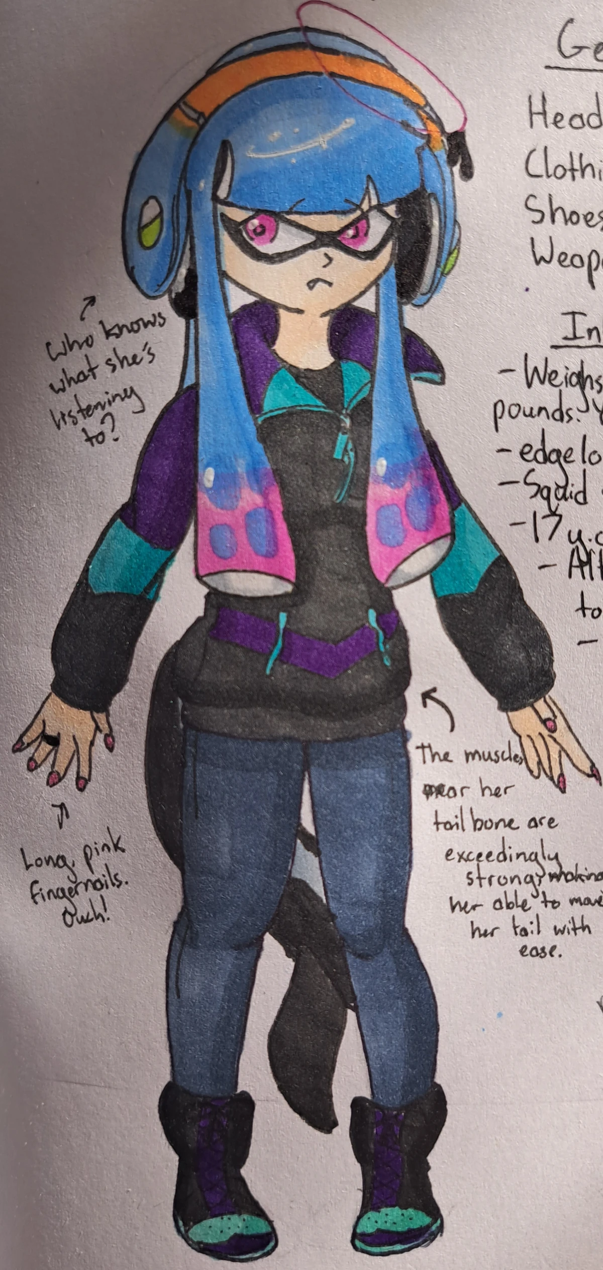 Nylon | Splatoon OCs Wiki | Fandom