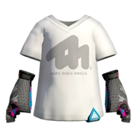 White V-Neck Tee | Splatoon Wiki | Fandom