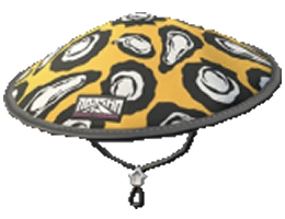 Seashell Bamboo Hat | Splatoon Wiki | Fandom