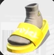 Yellow FishFry Sandals | Splatoon Wiki | Fandom