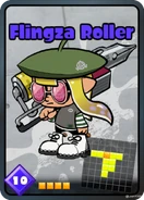 Flingza Roller | Splatoon Wiki | Fandom