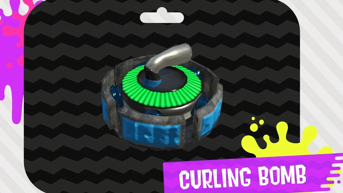 Curling Bomb | Splatoon Wiki | Fandom