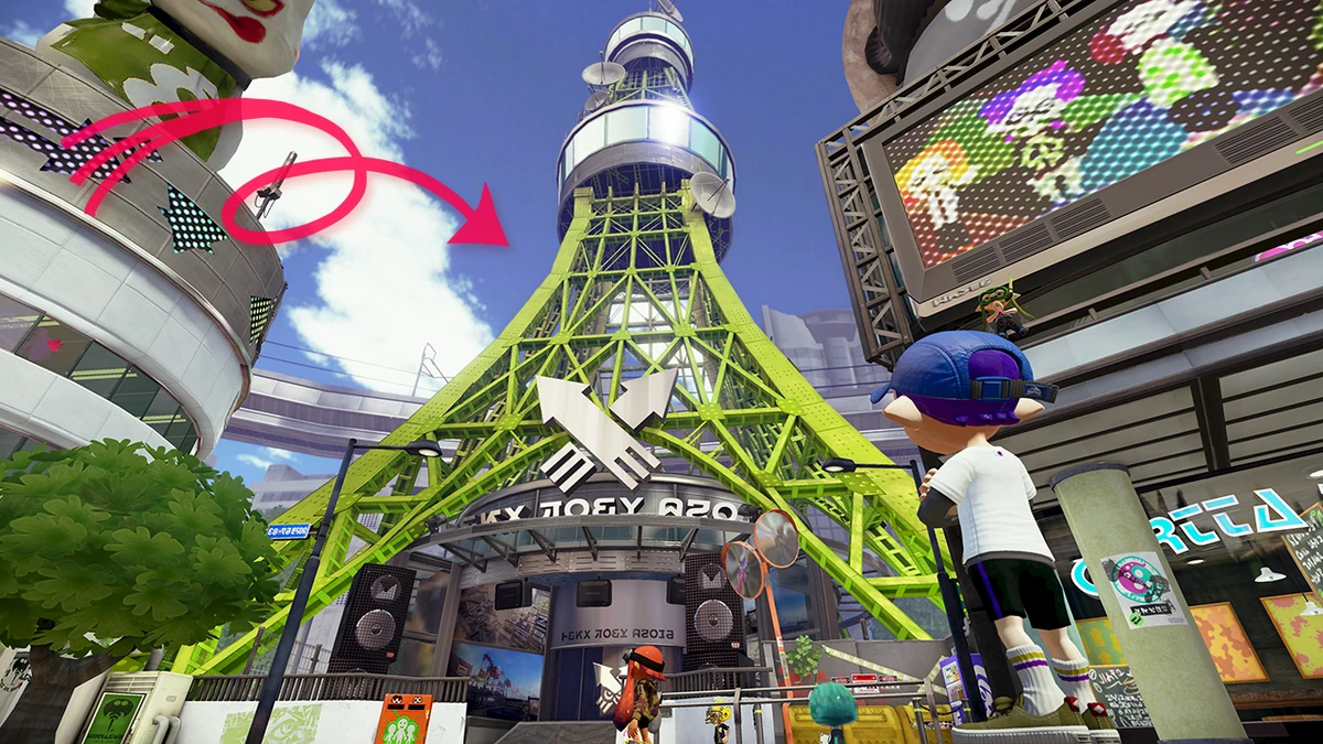Inkopolis Tower | Splatoon Wiki | Fandom