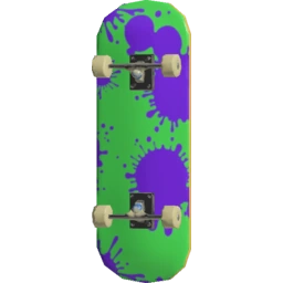 Ink-Splattered Skateboard | Splatoon Wiki | Fandom