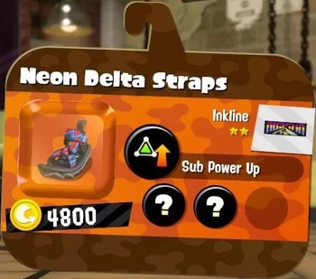 Neon Delta Straps | Splatoon Wiki | Fandom