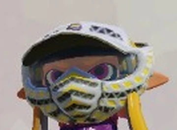 Paintball Splat On Mask