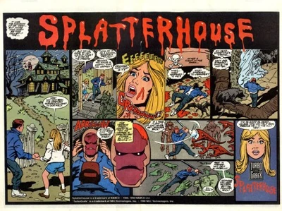 Splatterhouse ads | Splatterhouse Wiki | Fandom