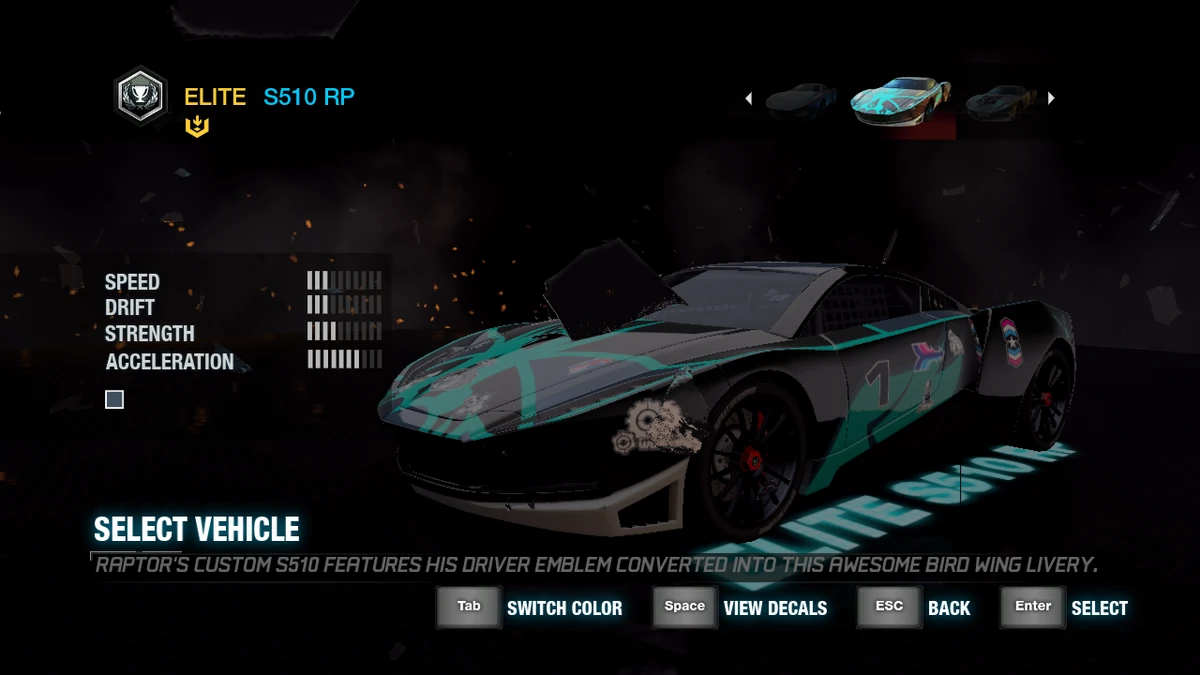 S510 RP | Split/Second Velocity Wiki | Fandom