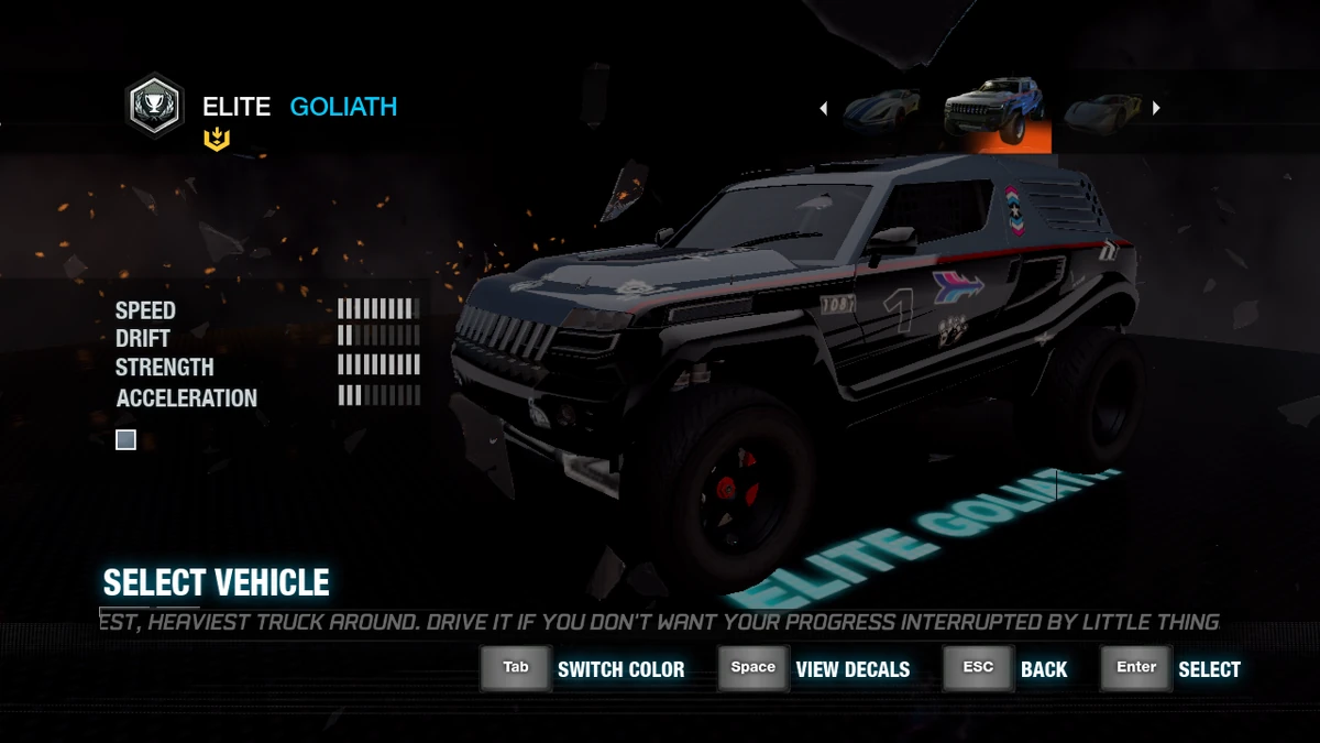 Goliath | Split/Second Velocity Wiki | Fandom