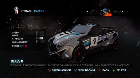 Ryback Bandit | Split/Second Wiki | Fandom