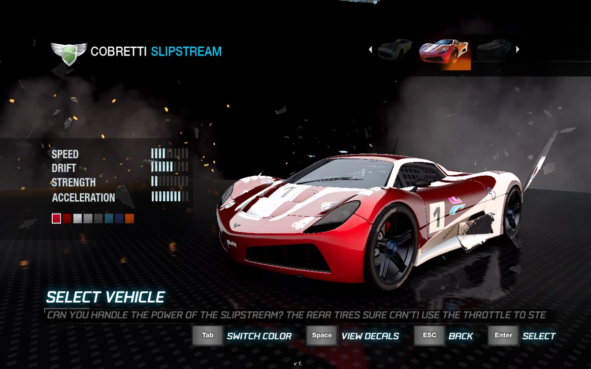 Cobretti Slipstream | Split/Second Wiki | Fandom