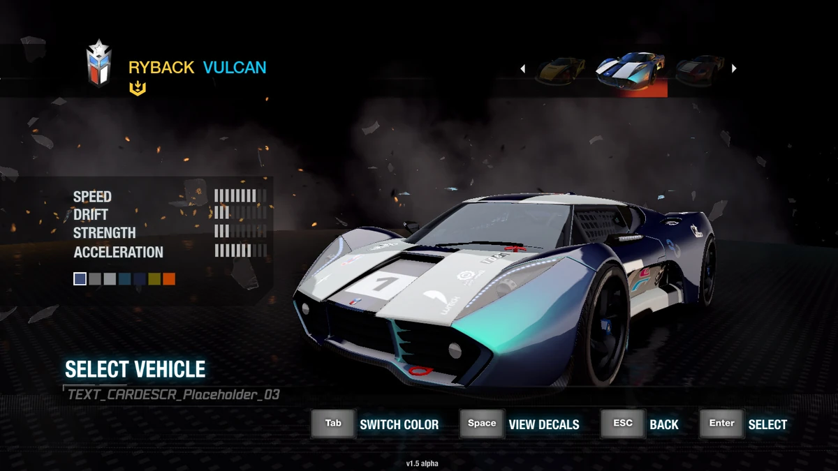 Ryback Vulcan | Split/Second Wiki | Fandom