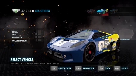 Cobretti 455 GT | Split/Second Wiki | Fandom