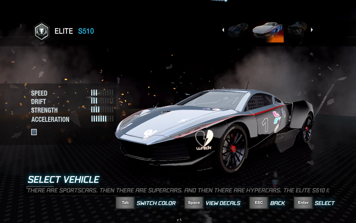 Elite S510 | Split/Second Wiki | Fandom