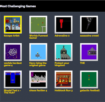 Hall of Game | Sploder Wiki | Fandom