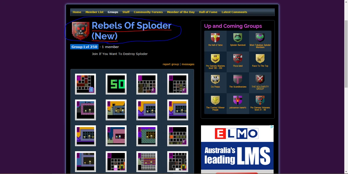 Rebels Of Sploder (Group) | Sploder Wiki | Fandom