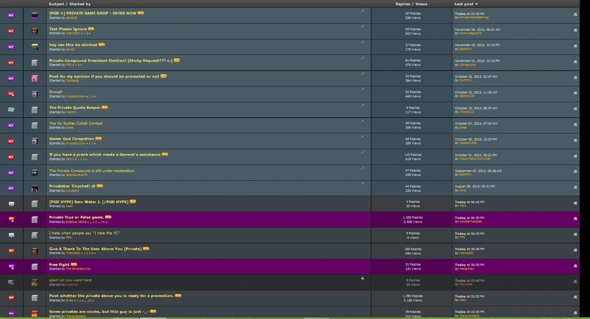 Private Compound (category) | Sploder Wiki | Fandom