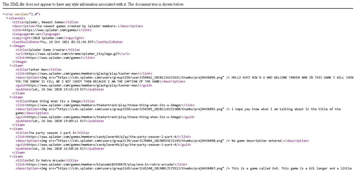 Game Feed | Sploder Wiki | Fandom