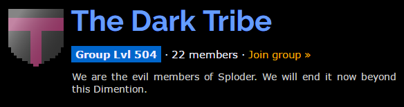The Dark Tribe | Sploder Wiki | Fandom