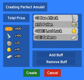 The Perfect Amulet | Bee Swarm Simulator Fanon Wiki | Fandom