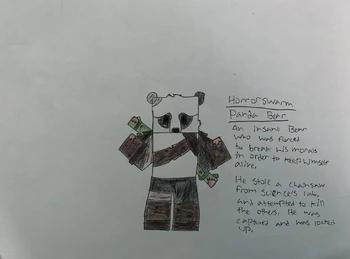 Horrorswarm!Panda Bear | Bee Swarm Simulator Fanon Wiki | Fandom