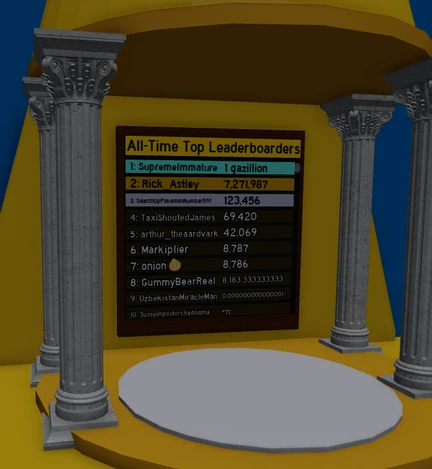 All-Time Top Leaderboarders Leaderboard | Bee Swarm Simulator Fanon ...