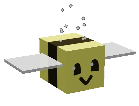 Marshmallow Bee (Bee) | Bee Swarm Simulator Fanon Wiki | Fandom