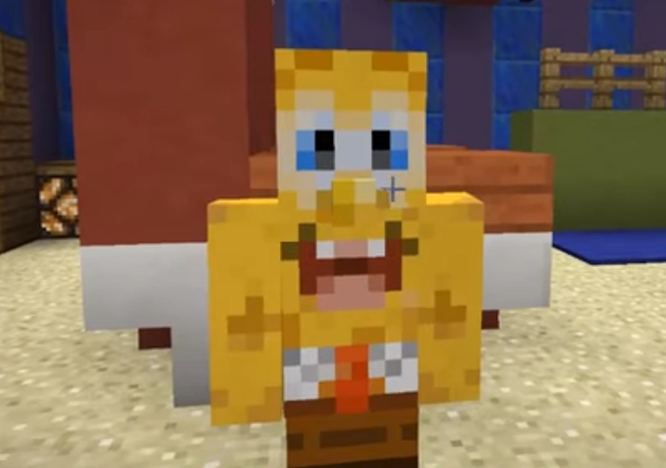 Spongebob Minecraft Skin Hd