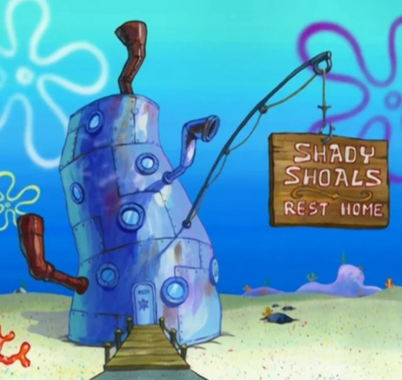 Shady Shoals Rest Home | SpongeBob Locations Wiki | Fandom