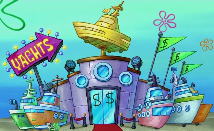 Yachts | SpongeBob Locations Wiki | Fandom