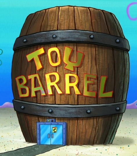 Toy Barrel | SpongeBob Locations Wiki | Fandom