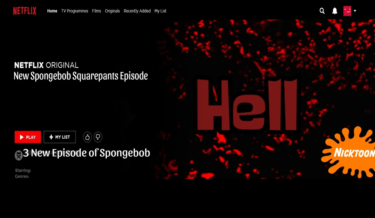 The Hell (Netflix of Spongebob) | Spongebob Lost Episodes Official Wiki | Fandom