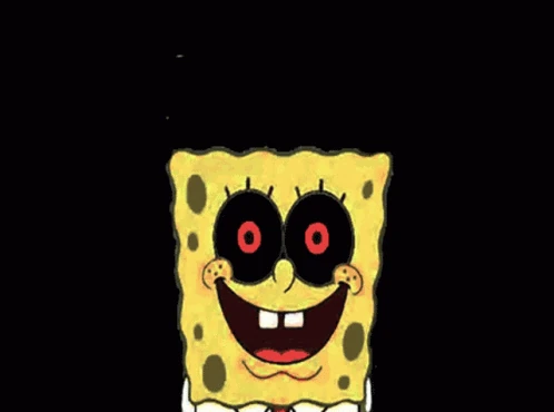 Scary Spongebob Gif