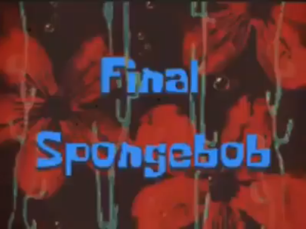 Final Spongebob Spongebob Lost Episodes Official Wiki Fandom