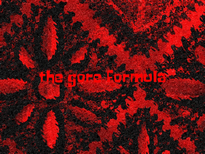 The gore formula | Spongebob Lost Episodes Official Wiki | Fandom