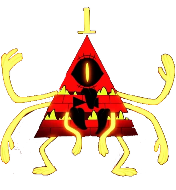 Broken Bill Cipher Statue